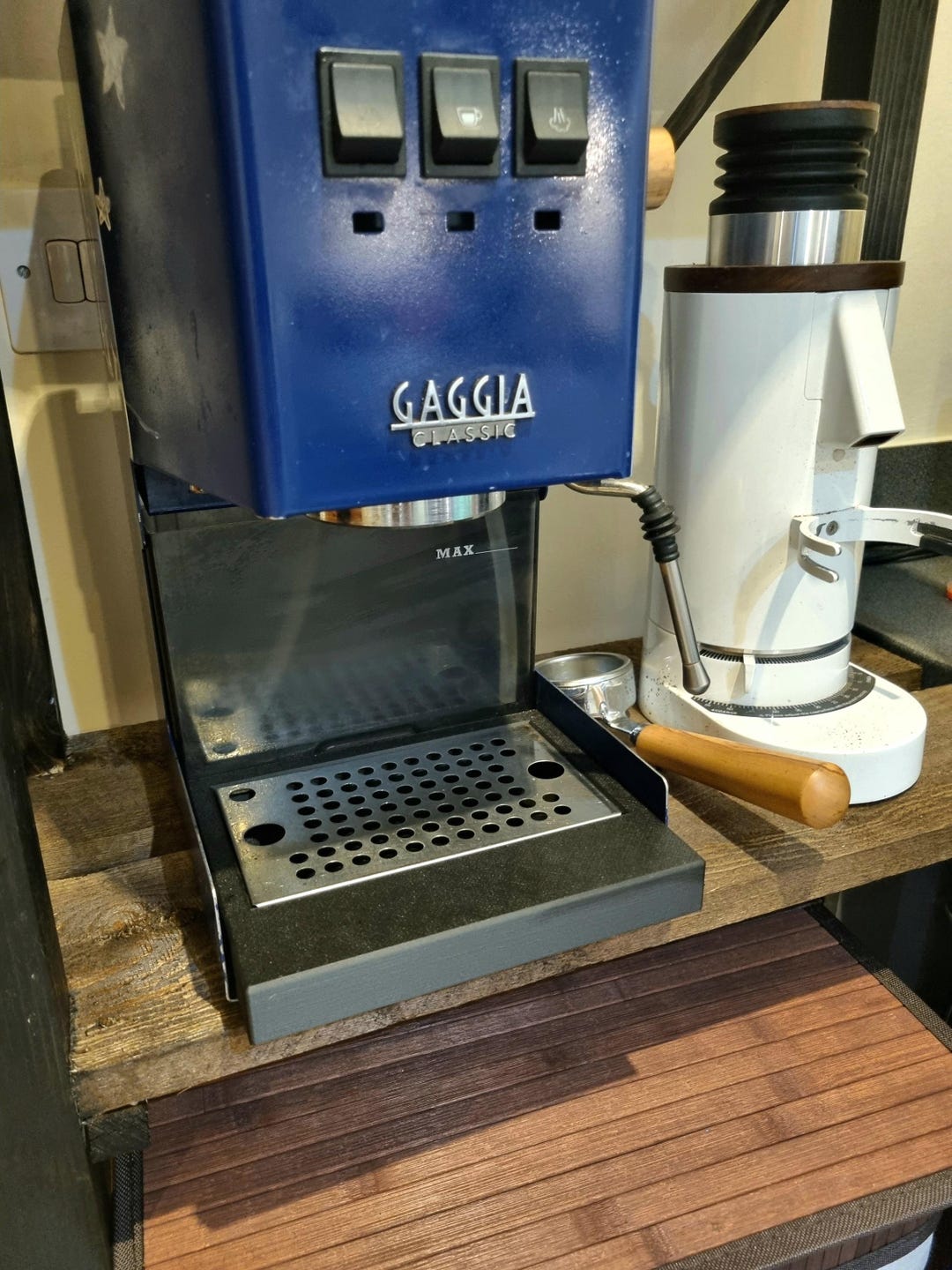 Extended Low Profile Drip Tray for Gaggia Classic - Free Engravings - Etsy