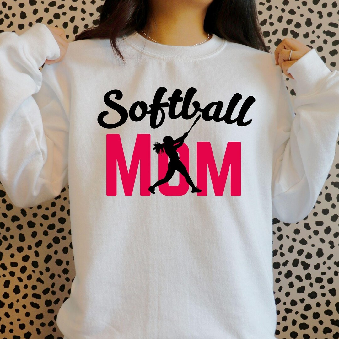 Softball Mom, Softball Catcher- Girly Softball Clip Art- PNG Digital ...