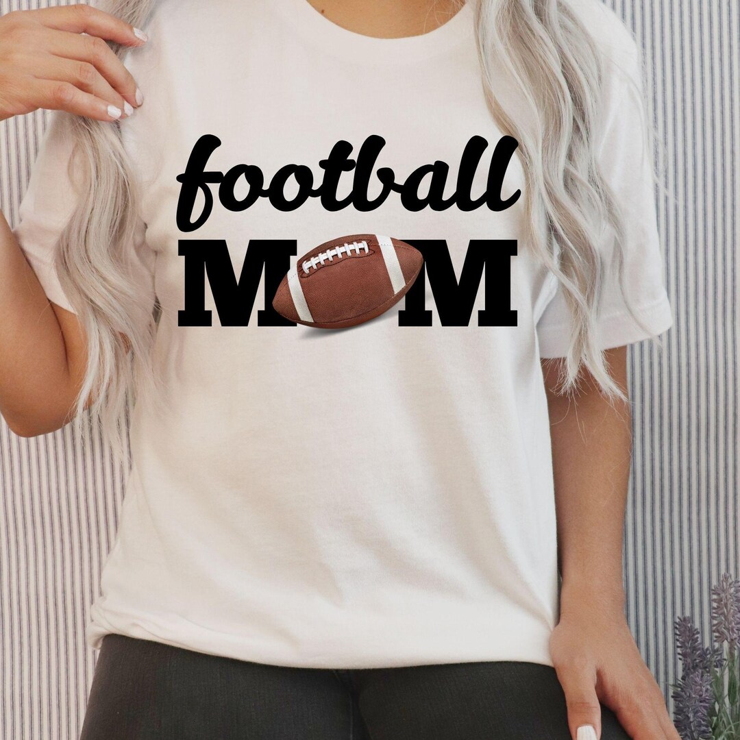 Football Mom, Football Bow- Girly Football Clip Art- PNG Digital ...