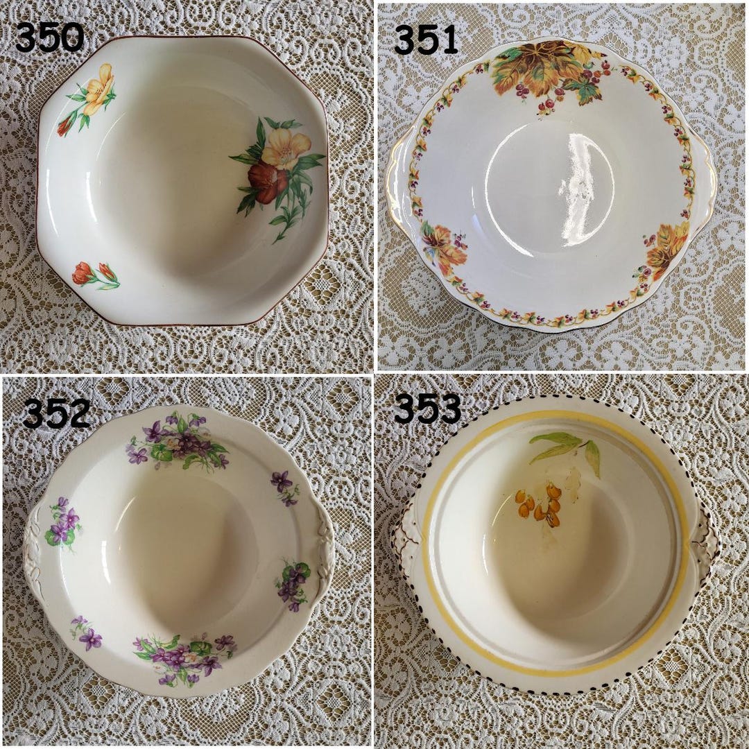 J&G Meakin, Empire Ware, Imperial Ware, Grindley Serving Bowls (#350 ...
