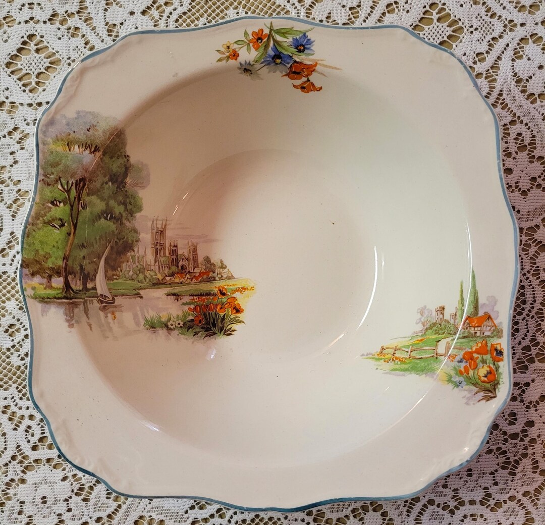J&G MEAKIN of England, Sol Ware. ‘canterbury’ Pattern Collectable Plate ...