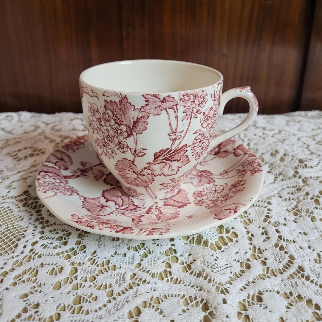 Alfred MEAKIN 'florette' Harmony Shape Teacup and Saucer Set 22pcs ...
