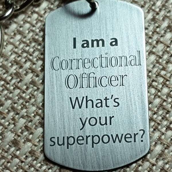 Correctional Officer Key Chains - Etsy