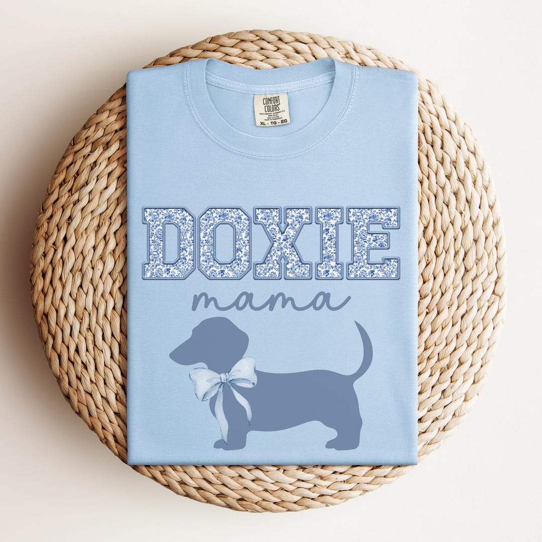 Dachshund Shirt Dachshund Gift Dapple Dachshund Doxie Mama Shirt Doxie ...