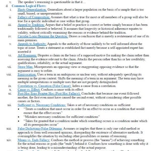 LSAT Logical Reasoning Specifications - Etsy