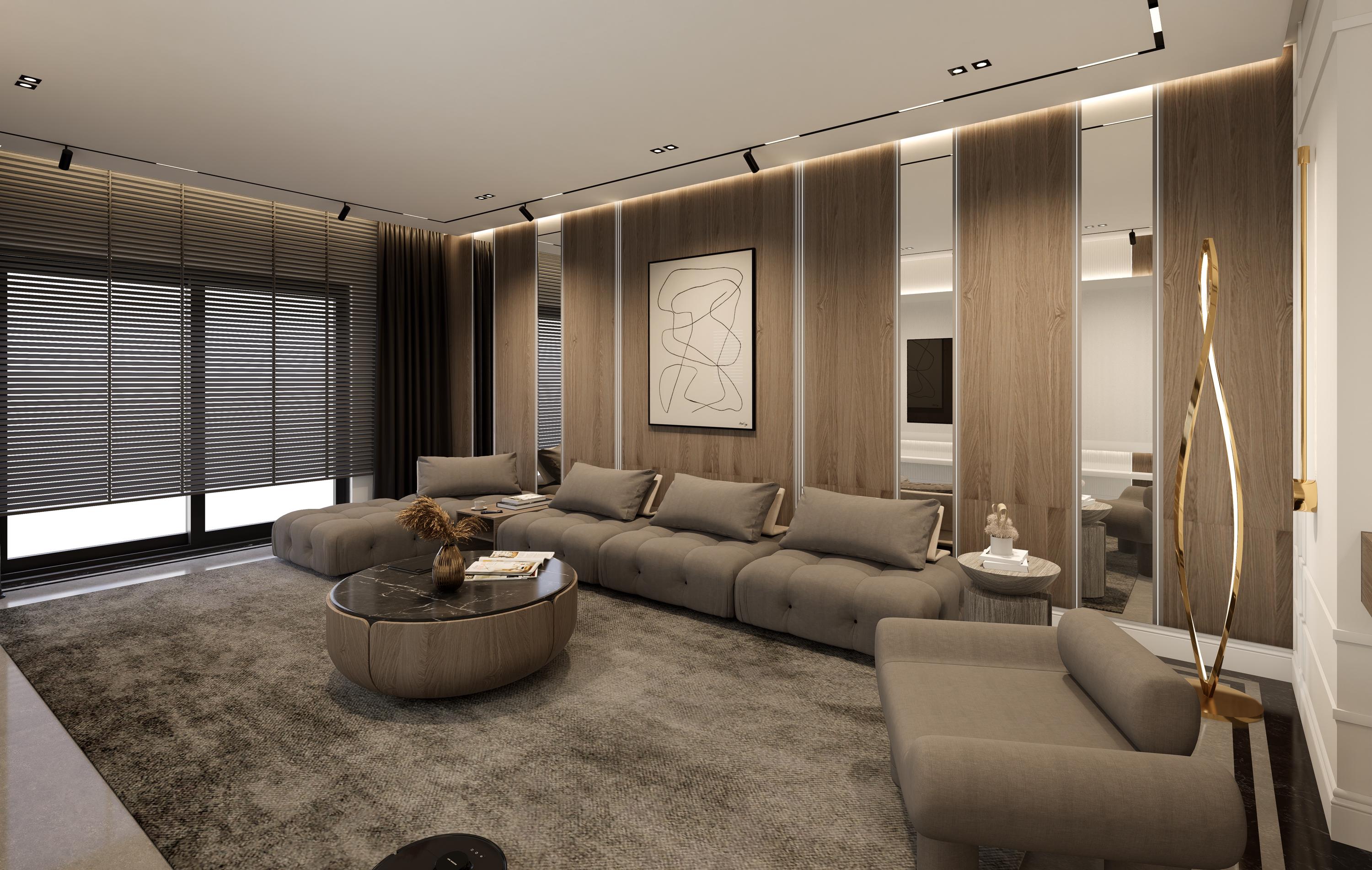 Modern Apartment Design – Full Home Interior With 3D Visuals and Custom ...