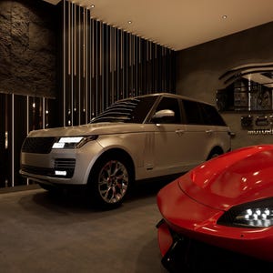 Custom Car Showroom Interior Design – Bespoke Auto Gallery With 3D ...