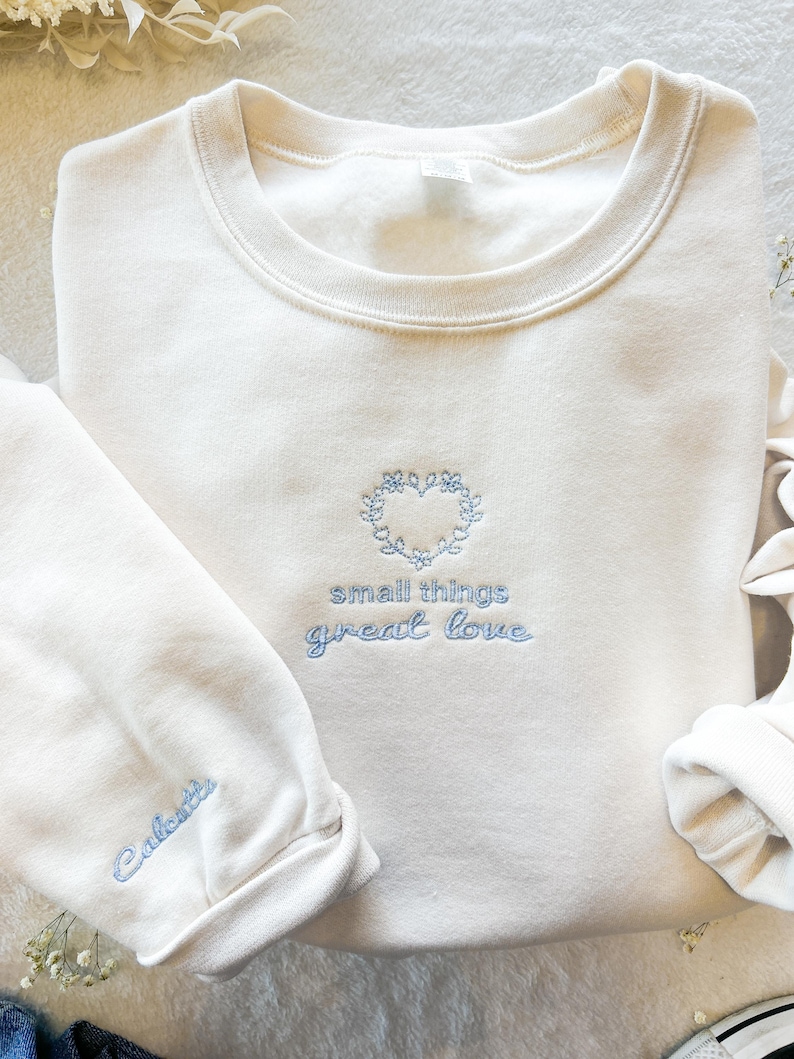 Mother Teresa of Calcutta Embroidered Sweatshirt, Saint Teresa ...
