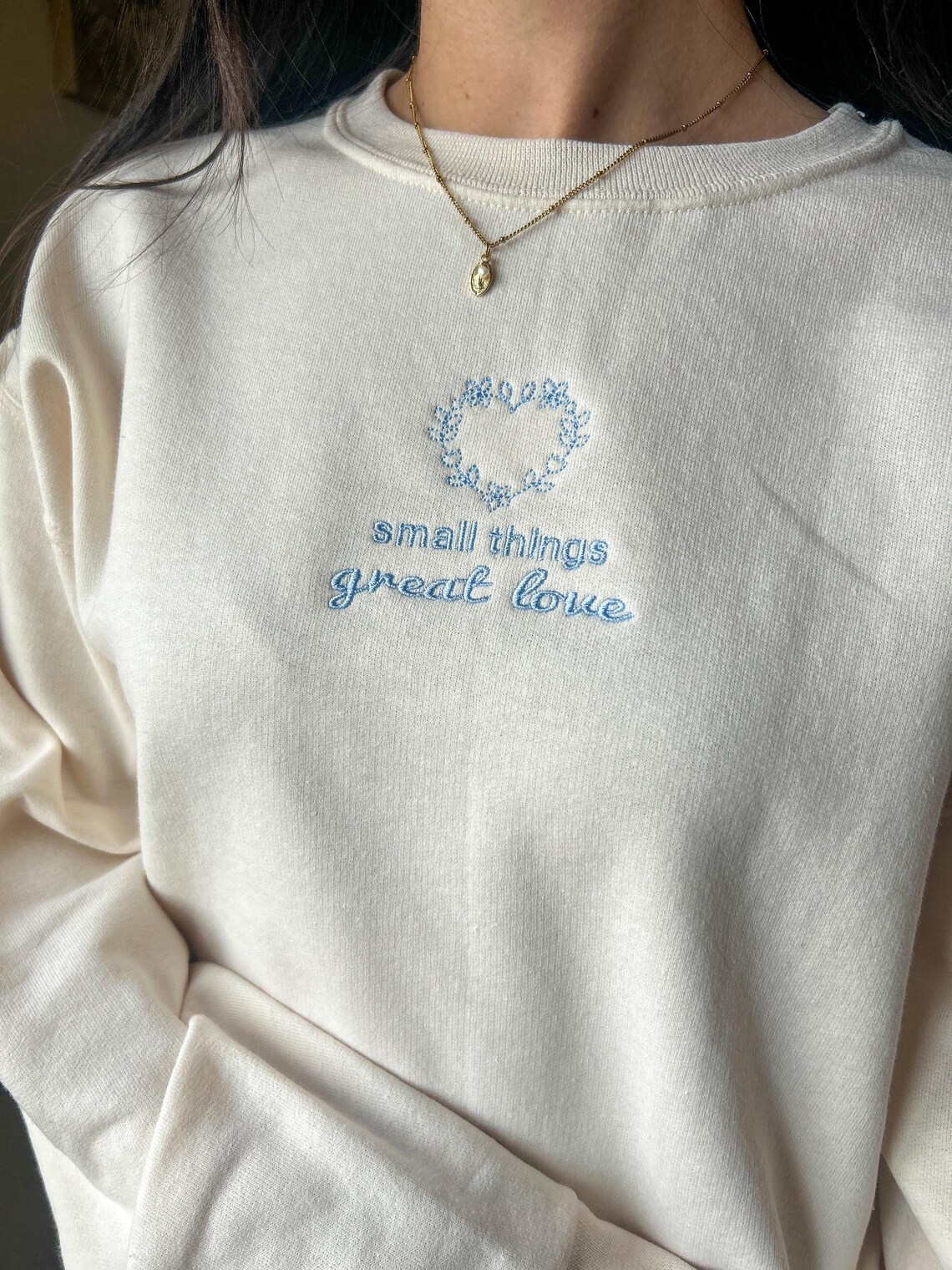 Mother Teresa of Calcutta Embroidered Sweatshirt, Saint Teresa ...