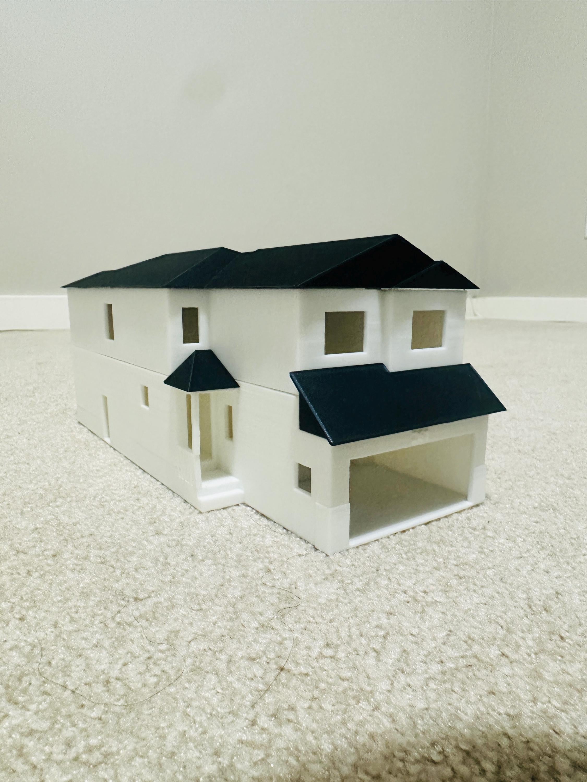 Custom 3D Printed House Model - Etsy