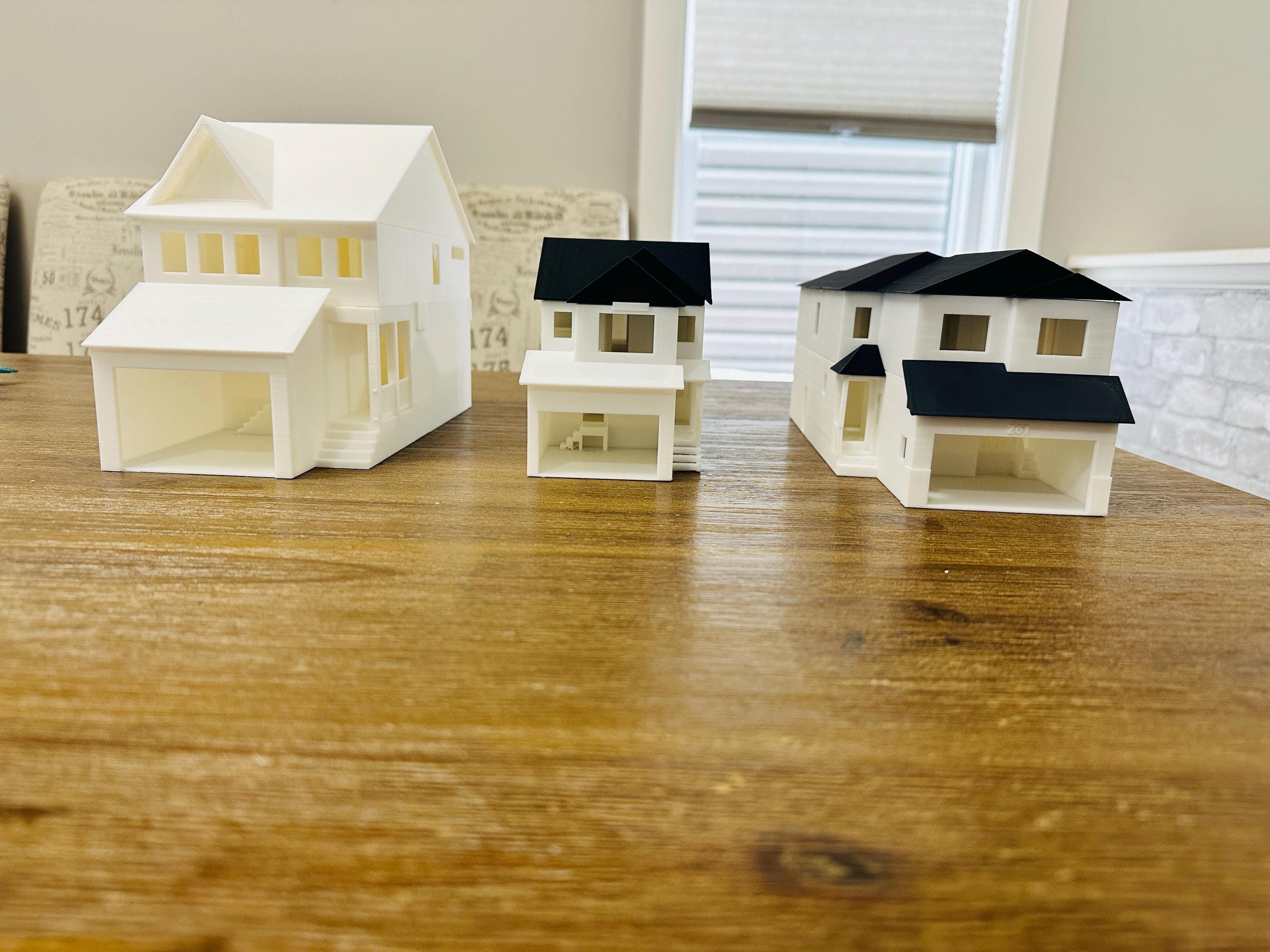 Custom 3D Printed House Model - Etsy