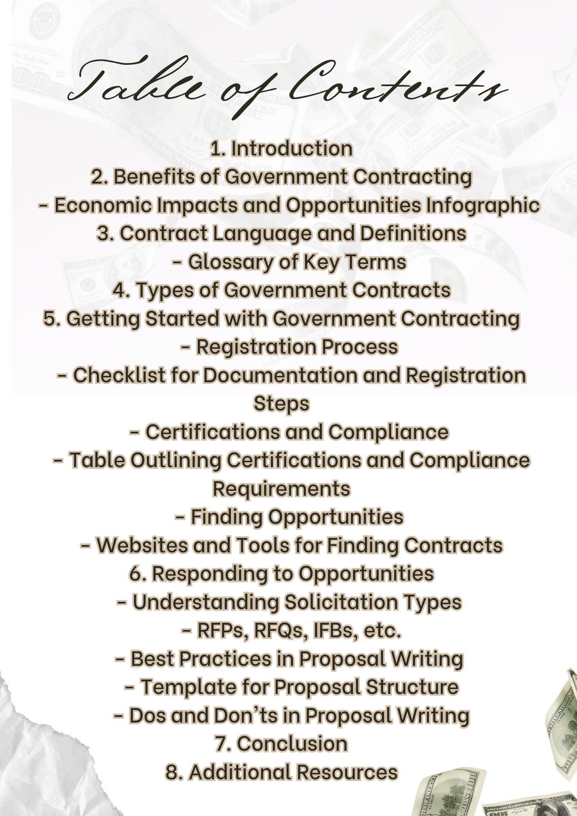 Government Contracting Guide: Secure High-value Contracts - Etsy