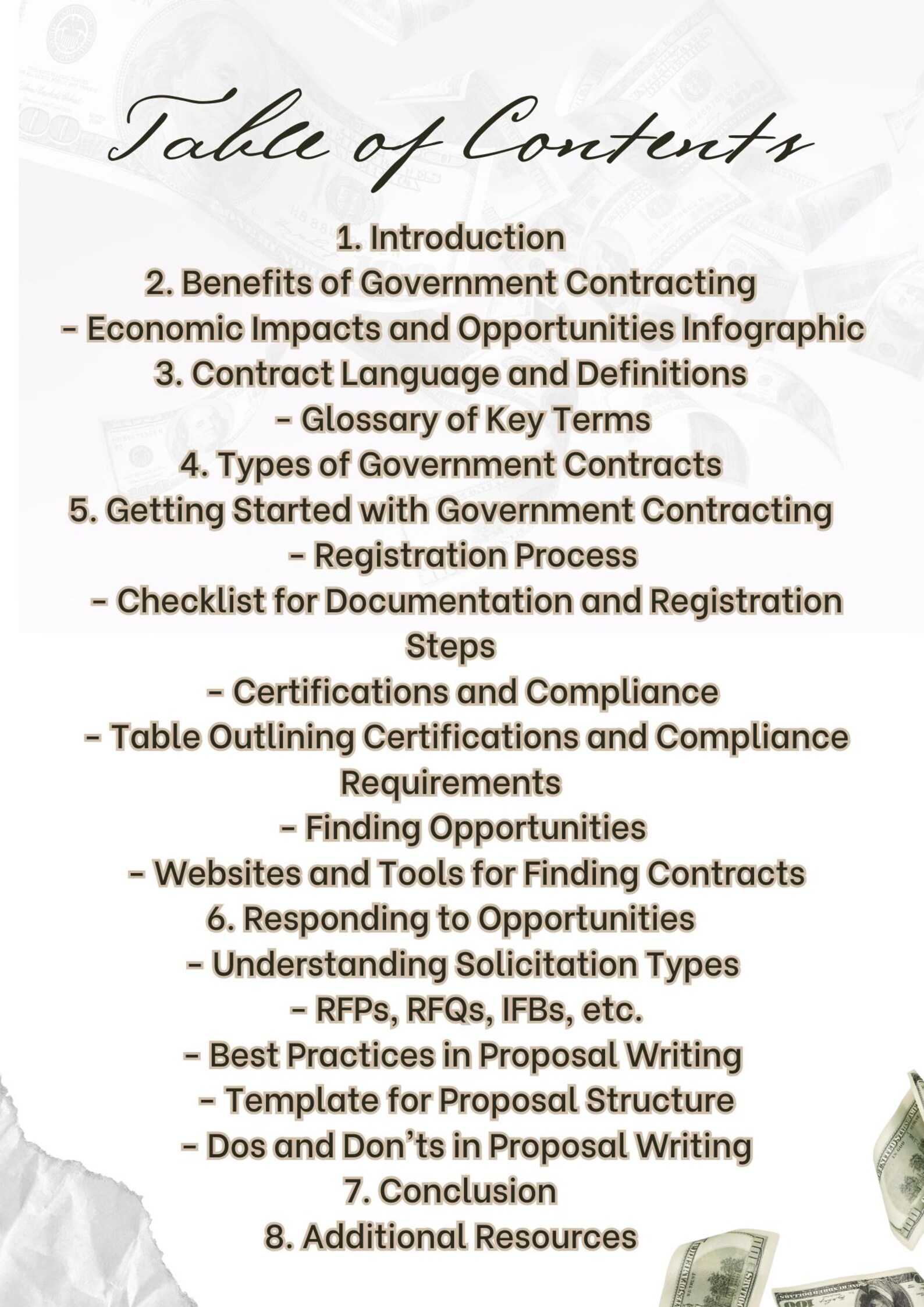 Government Contracting Guide: Secure High-value Contracts - Etsy