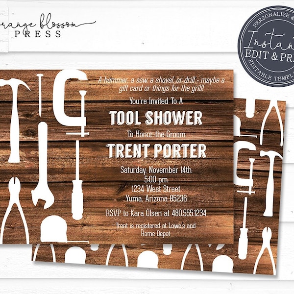 Honey Do Shower Invitations - Etsy
