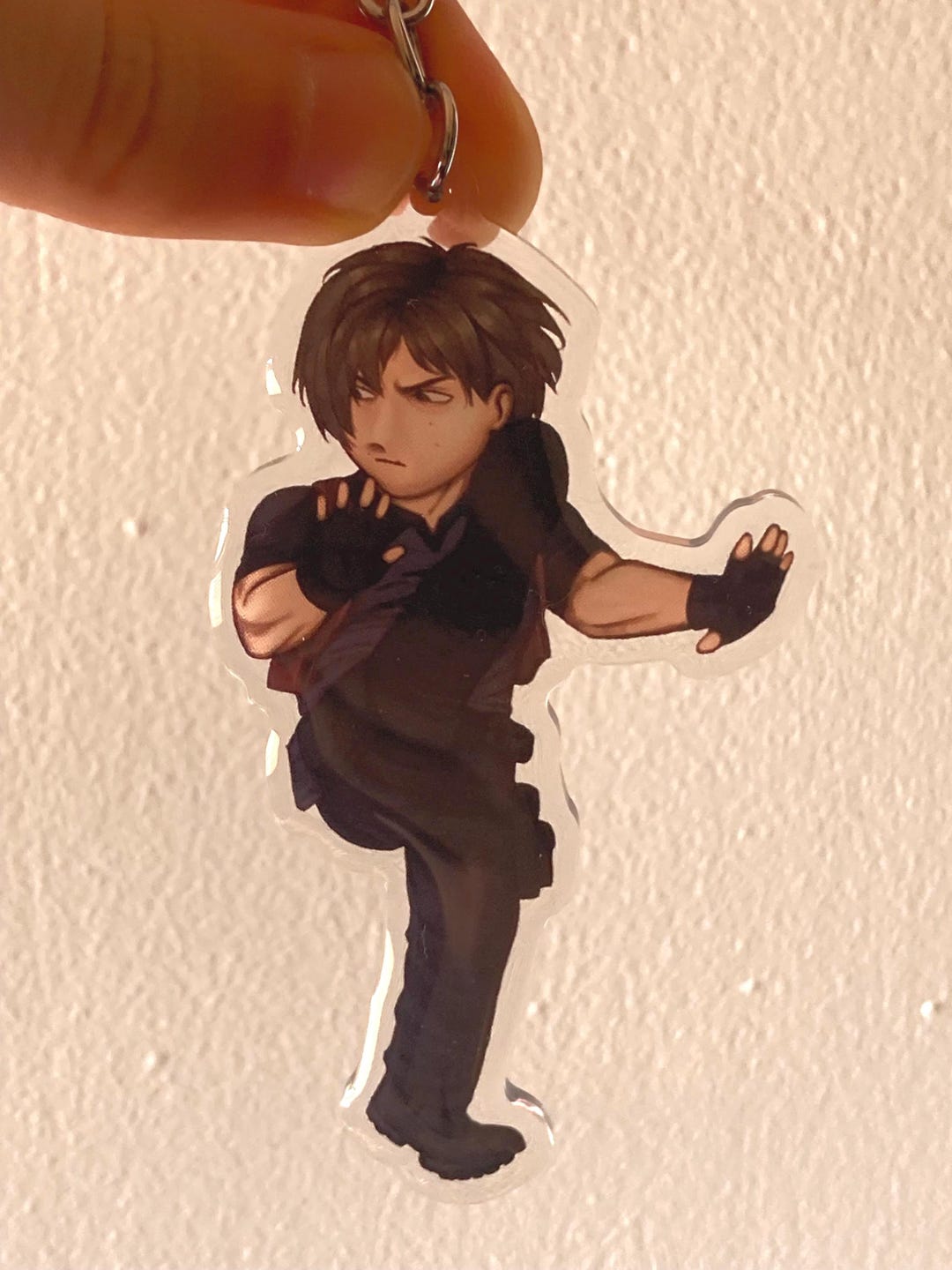 Leon Kennedy Keychain - Etsy