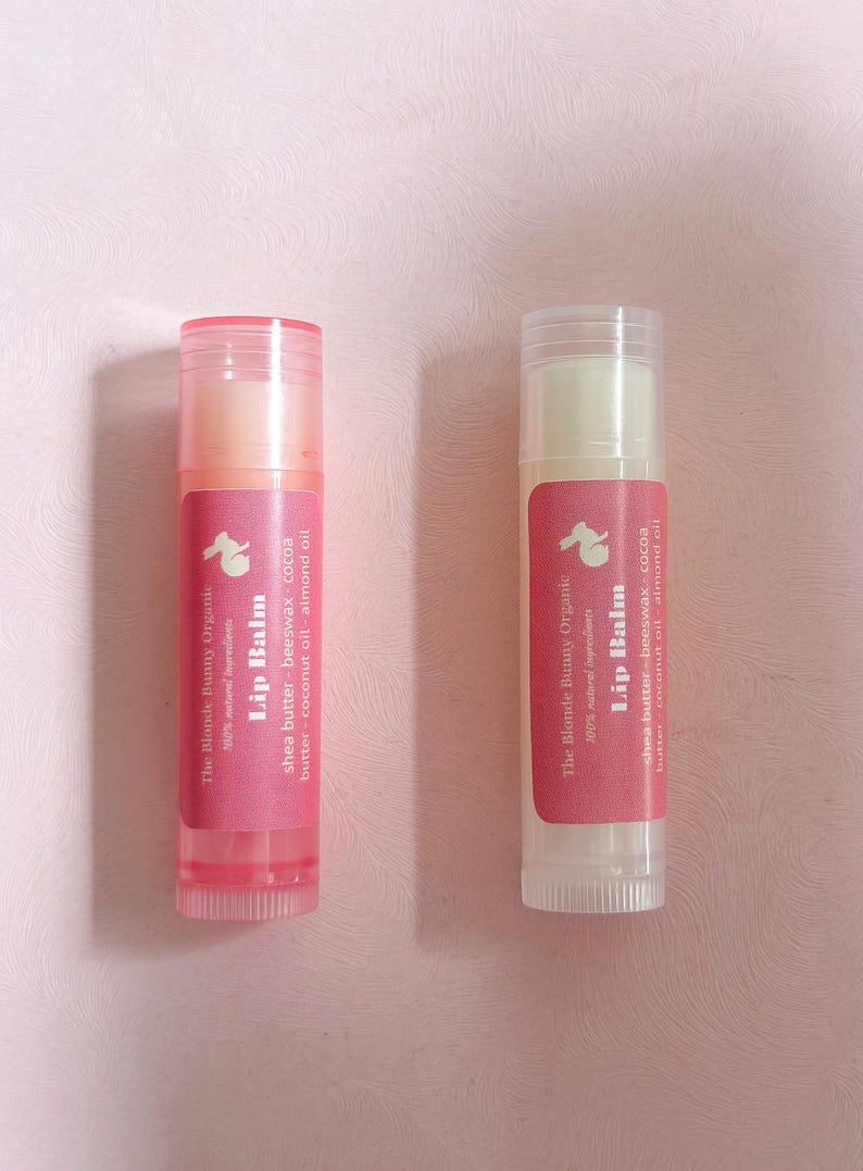 Coconut and Shea Butter Lip Balm - Etsy