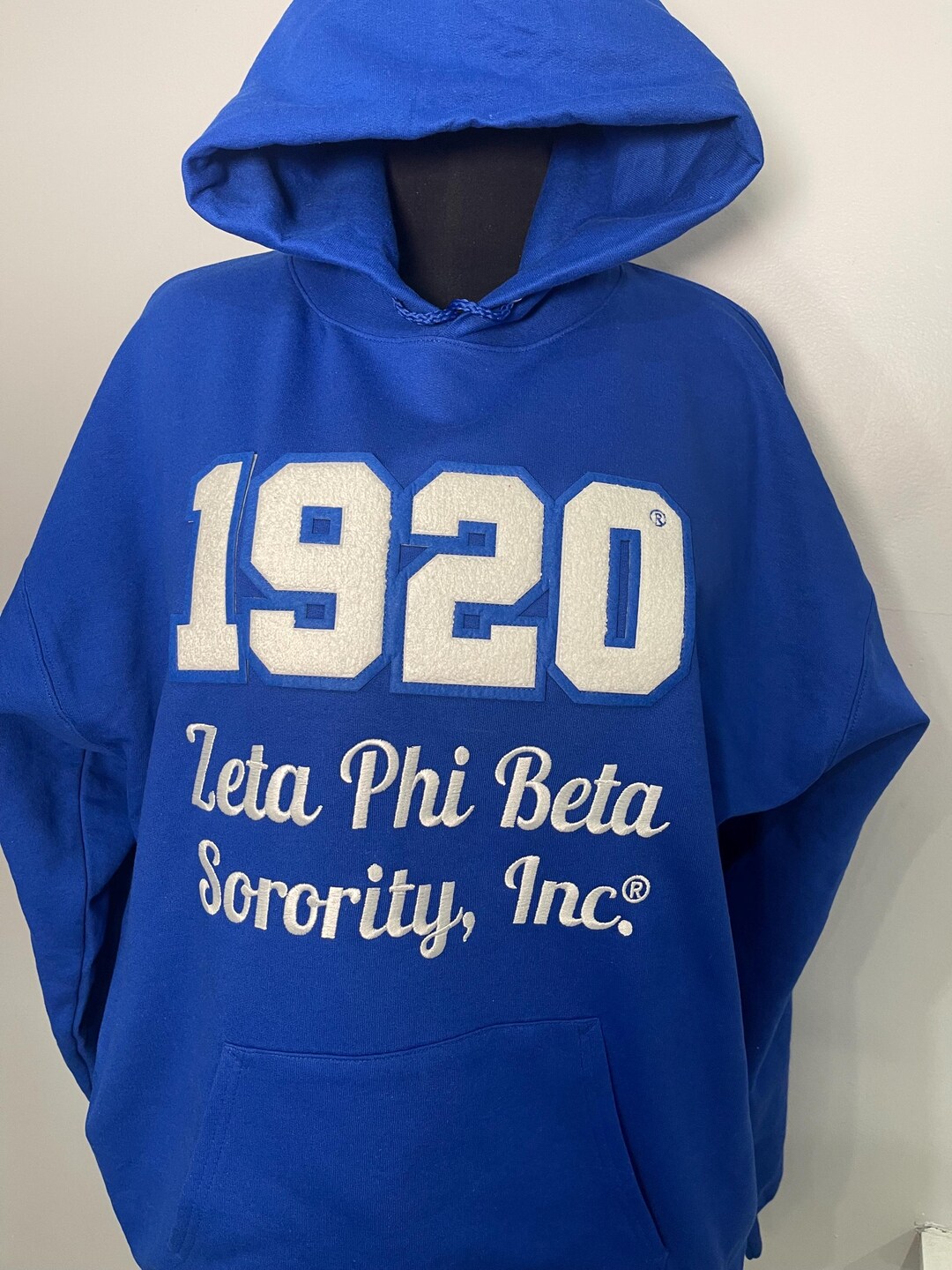 Zeta Phi Beta Hoodie Zeta 1920 Chenille Patch Zeta Embroidered Sorority ...