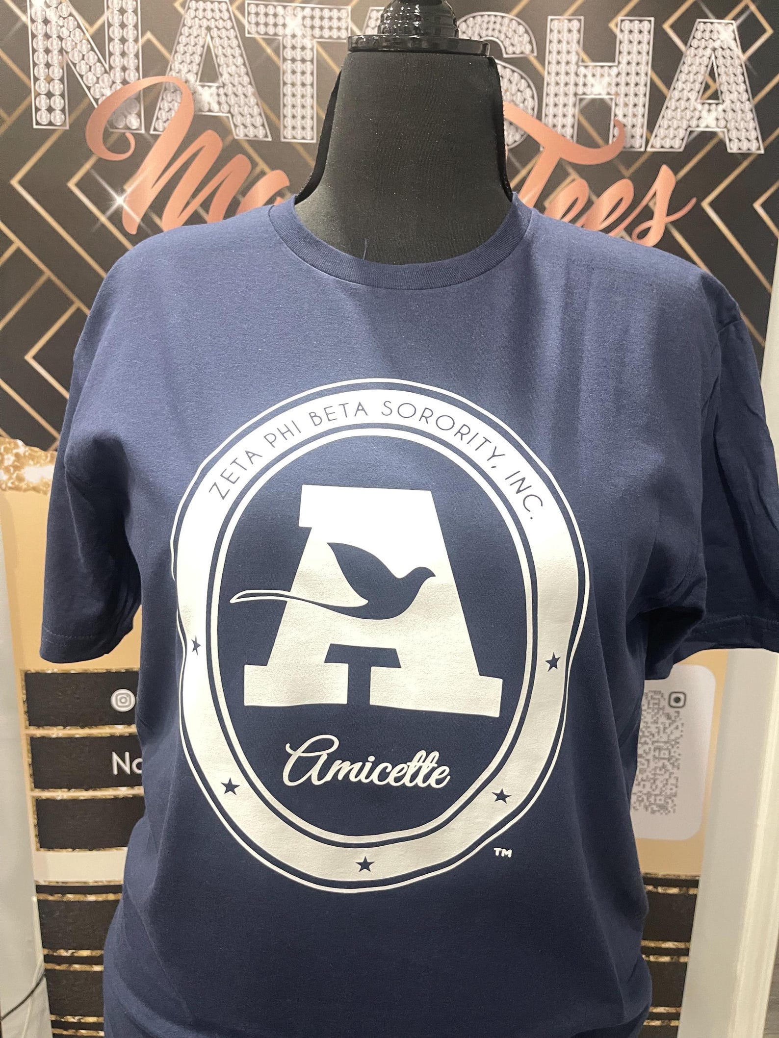 Zeta Phi Beta Amicette Tshirt Amicette Apparel Zeta Youth Group T-shirt ...