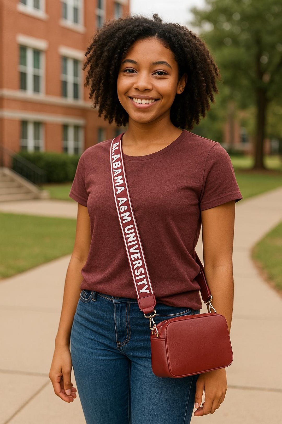 Alabama A&M Crossbody Purse Strap - Etsy