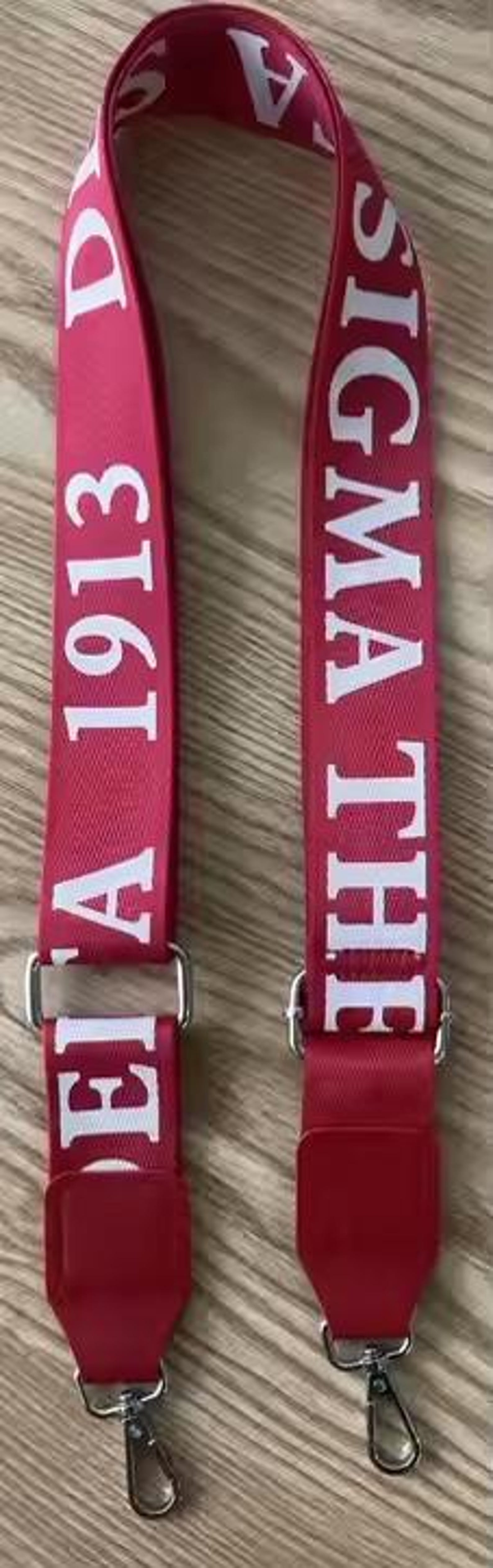 Delta Sigma Theta Crossbody Purse Strap - Etsy