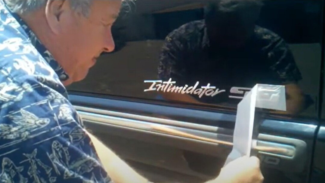 Intimidator SS Emblems, Domed Metallic Silver Colored Badges, CHEVY ...