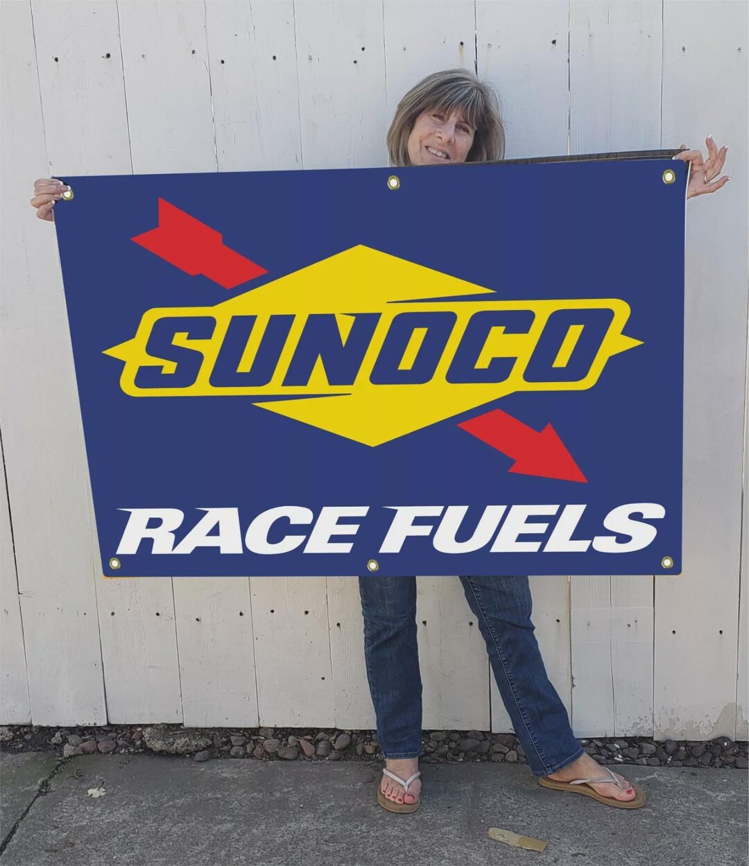 Sunoco Race Fuels Banner - Large 40" X 30" for Gas Guys & Gals - NHRA ...