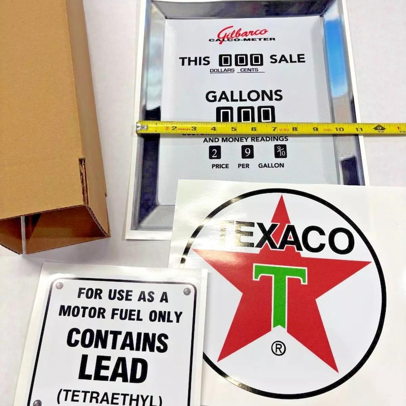 Gas Station Door Signs - Etsy