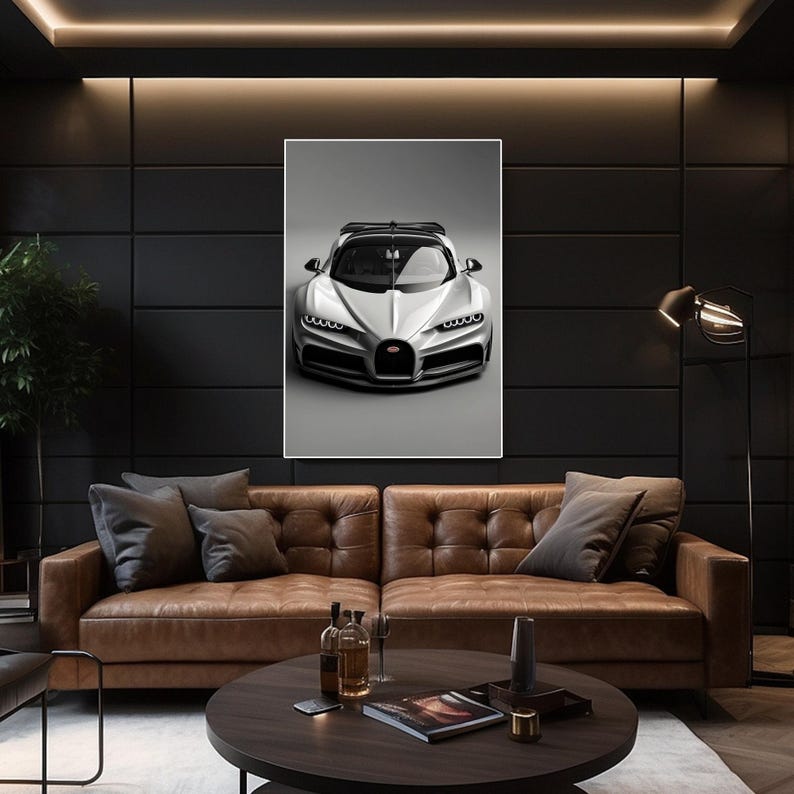 Bugatti Chiron Wall Art | Digital Download Print | Hypercar Poster ...