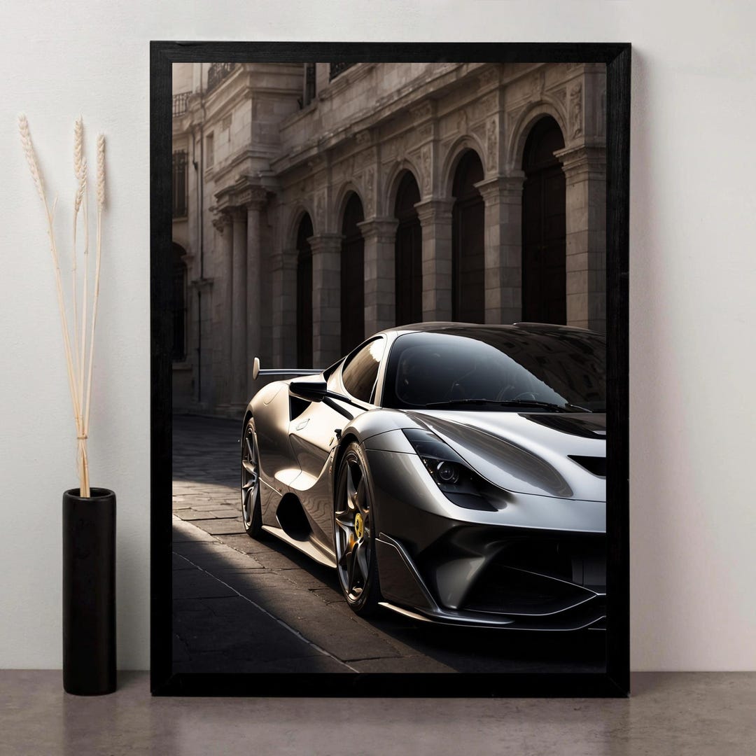 Ferrari SF90 Digital Poster | High-quality Printable Art | Motorsport ...