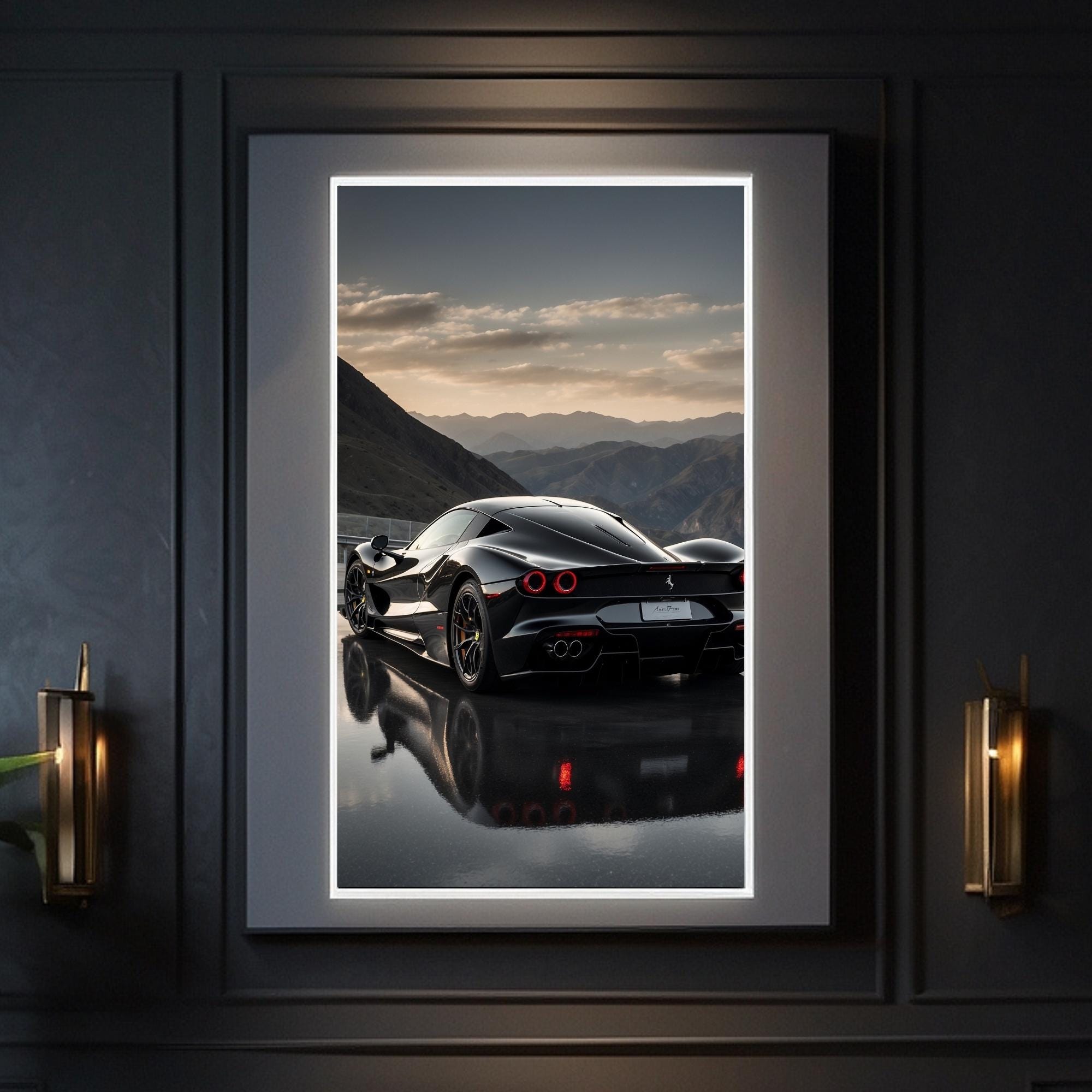 Ferrari SF90 Stradale Digital Art Print | High-quality Download ...