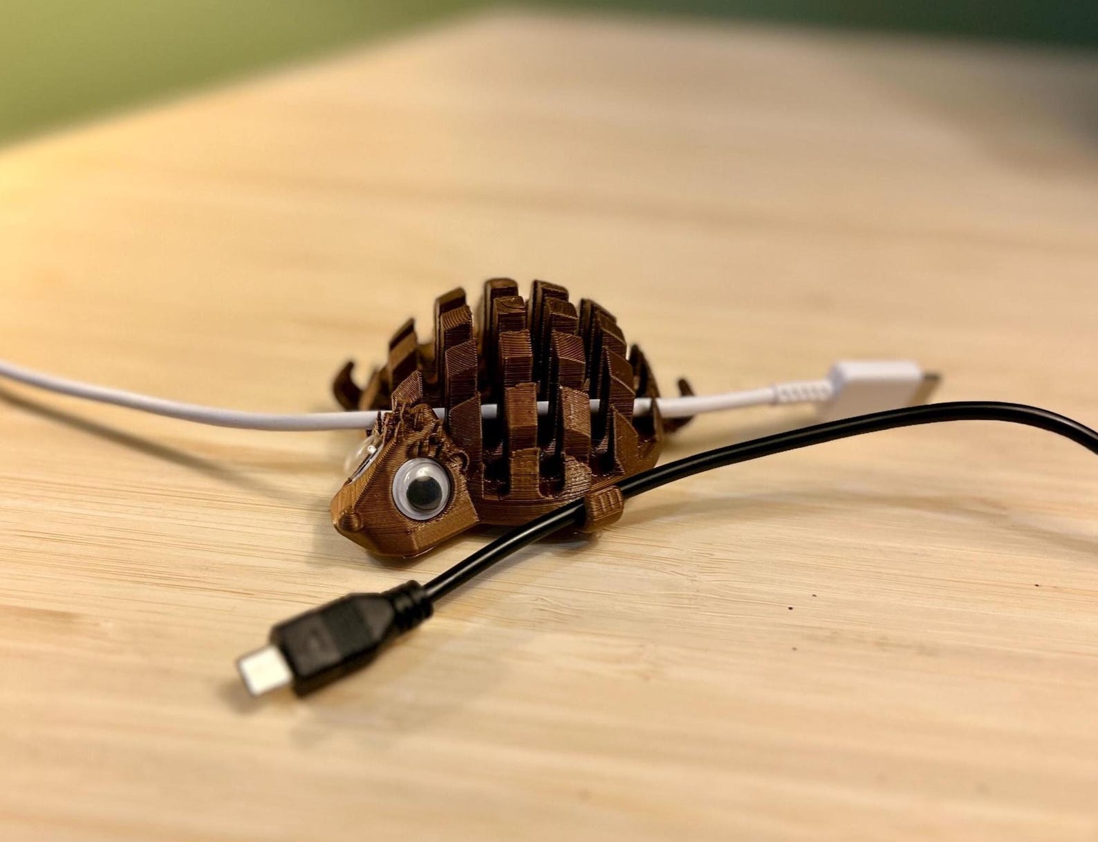Hank the Hedgehog Cable Organizer – 3D Printed Desk Decor - Etsy