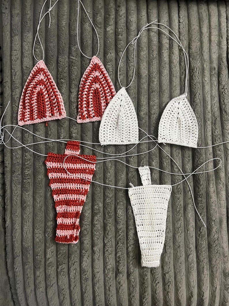 Crochet Microkini - Etsy Australia