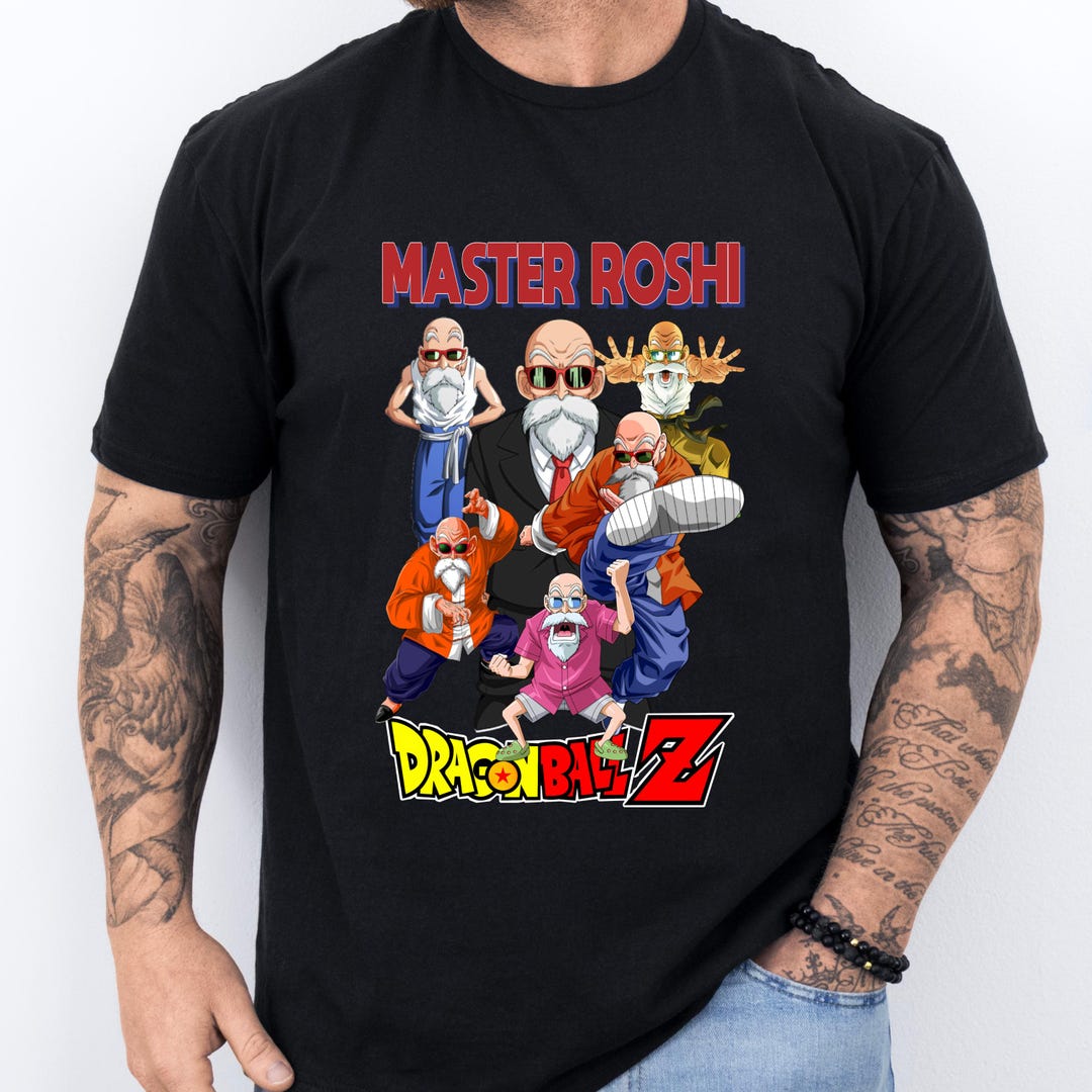 Master Roshi Dragon Ball Shirt, Dragon Ball Hoodie, Dragon Ball Z Anime ...