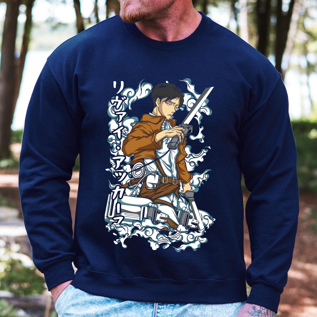 Levi Ackerman T-shirt, Attack on Titan Shirt, Levi Shirt, AOT Shirt ...