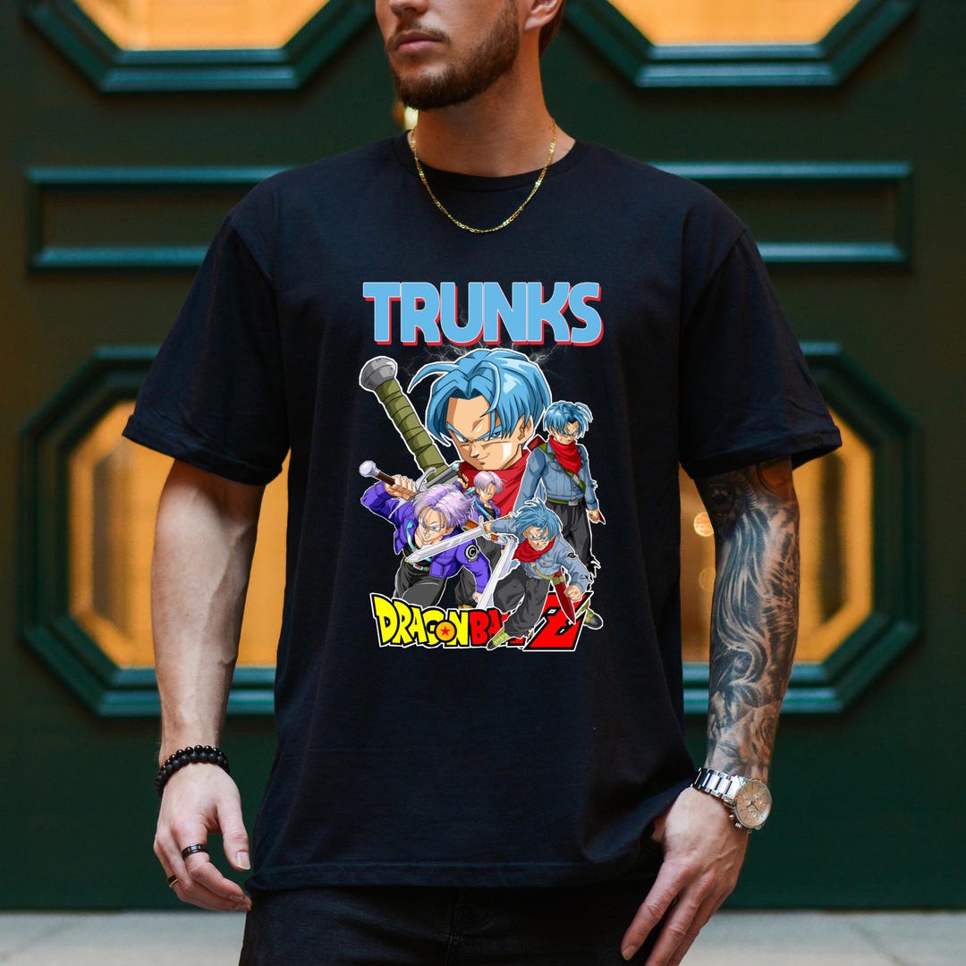 Trunks Dragon Ball Shirt, Dragon Ball Z Anime Hoodie, Dragon Ball ...