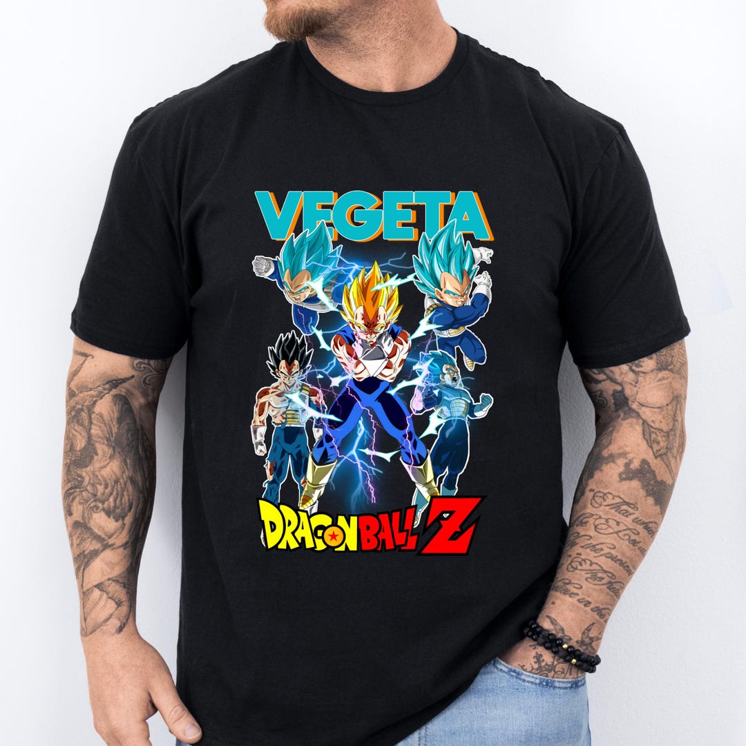 Vegeta Dragon Ball Shirt, Dragon Ball Hoodie, Dragon Ball Z Anime ...