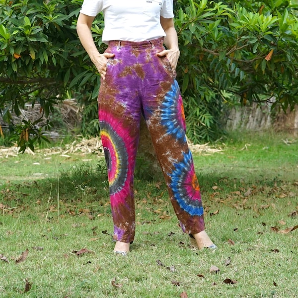 Tie Dye Pants Etsy