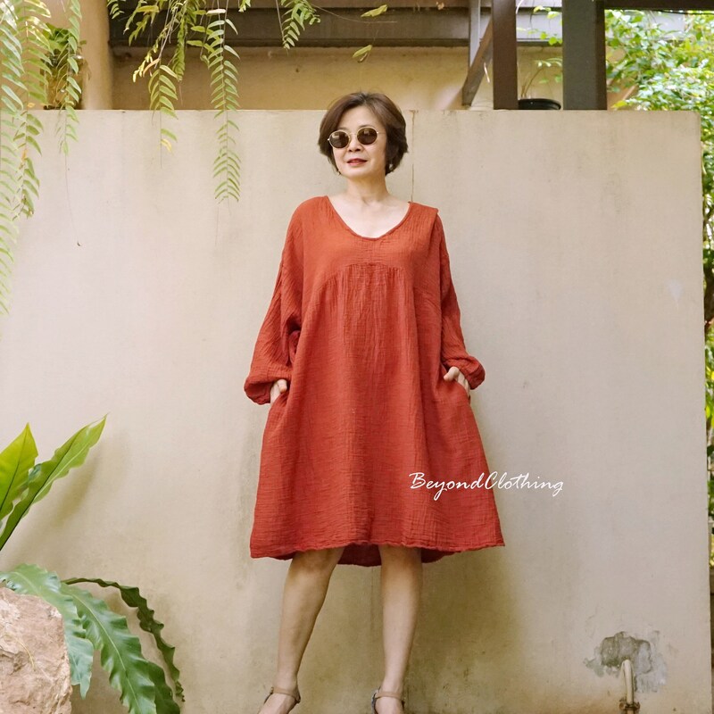 Gauze Dress Pattern - Etsy