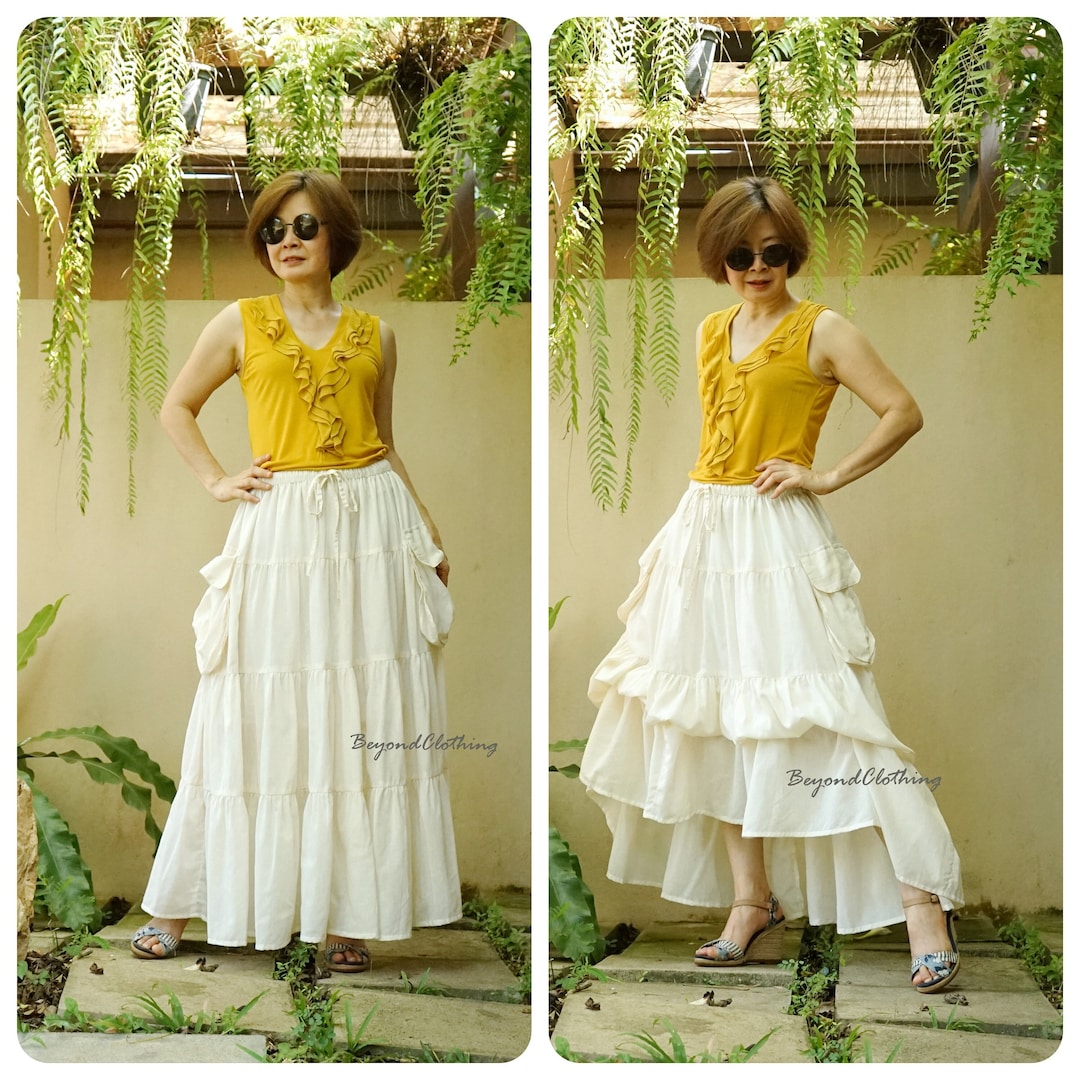 2 in 1 Take Me to Your Heart - Steampunk Short Front Long Back Tiered ...