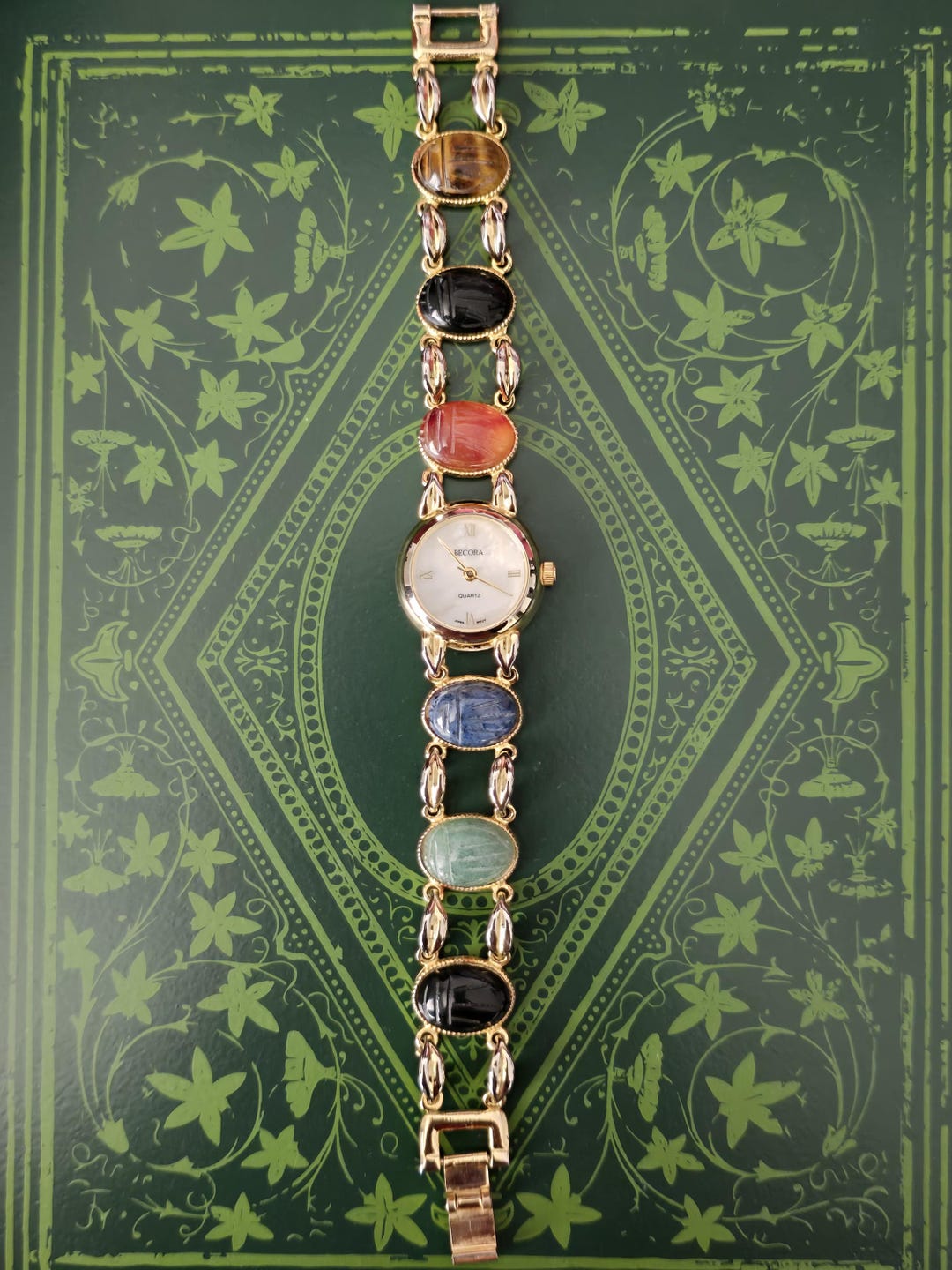 Becora Scarab Watch - Etsy