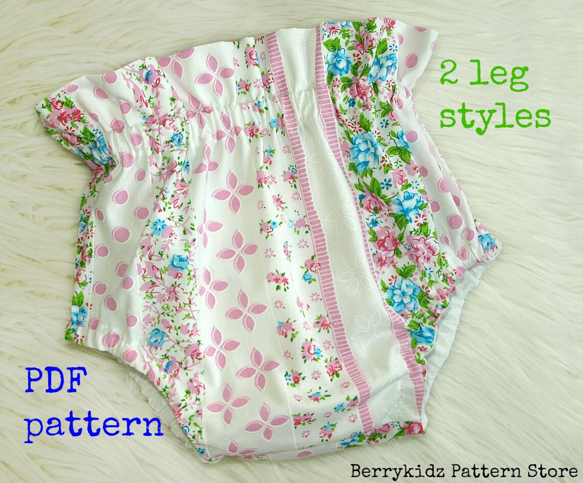 Diaper Cover Pattern Nappy Cover Pattern Bloomer Sewing - Etsy