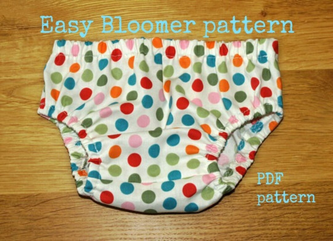 Baby Bloomer Pattern, Baby Diaper Cover Pattern, Baby Sewing Pattern ...