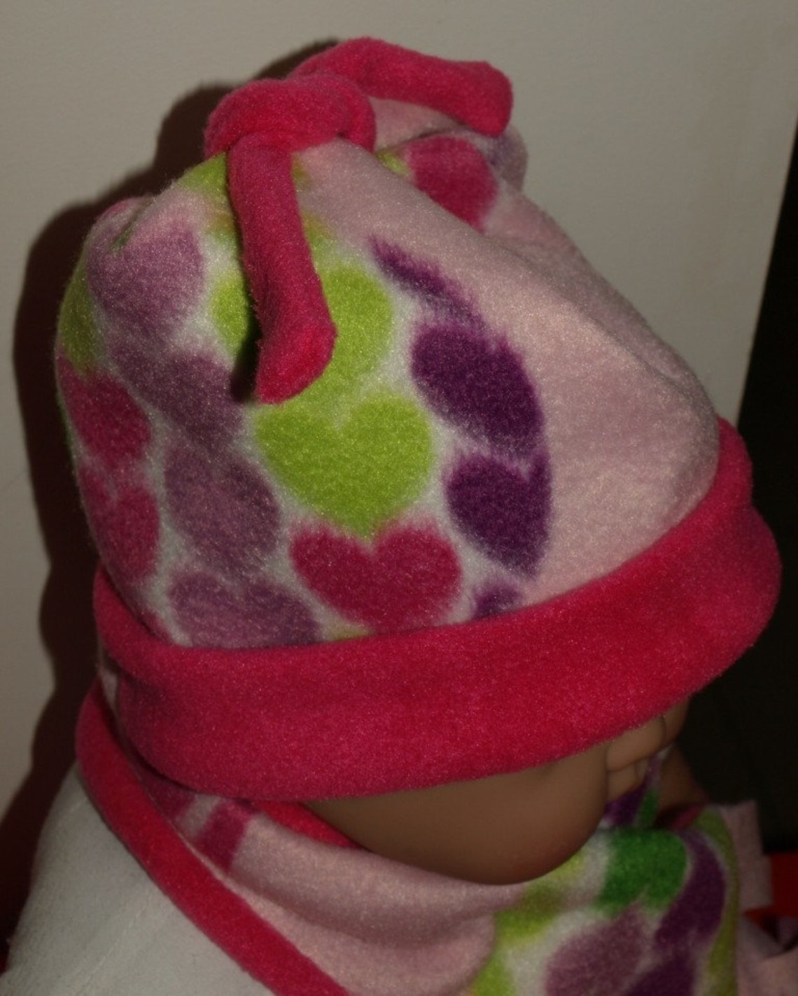 Baby Fleece Hat and Scarf Sewing Pattern Sewing Hat Pattern | Etsy