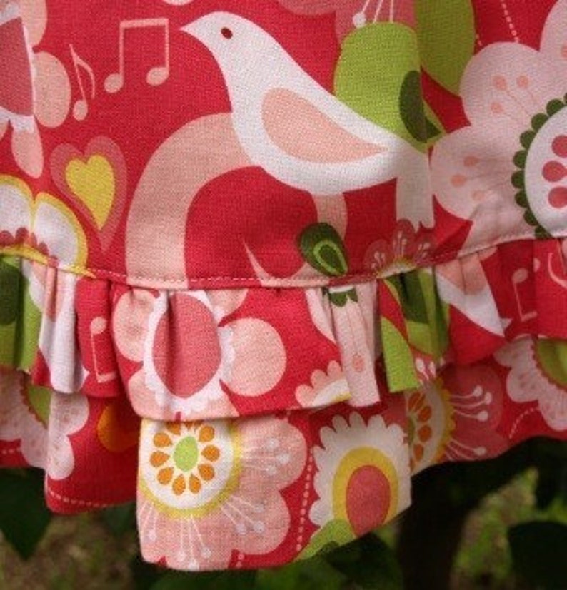 Twirl Skirt Pattern Tiered Skirt Girls Skirt Pattern Easy - Etsy