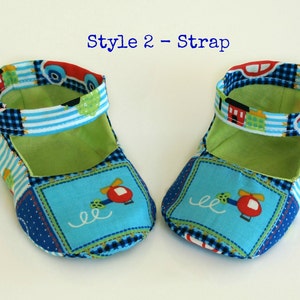 Baby Shoe Sewing Pattern, Reversible Shoe Sewing Pattern, Baby Pattern ...