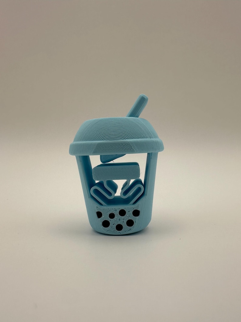 Boba Tea Fidget Toy | Keychain | Fun, Stress-relieving - Etsy