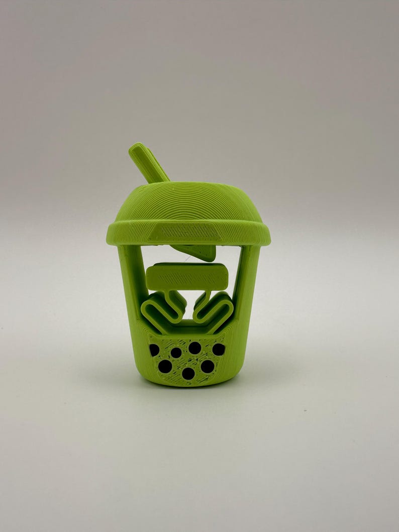 Boba Tea Fidget Toy | Keychain | Fun, Stress-relieving - Etsy