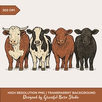 Western Distressed Background Sublimation PNG Design, Cow Print PNG ...
