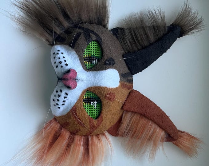 Norwegian Forest Cat Mask - Etsy