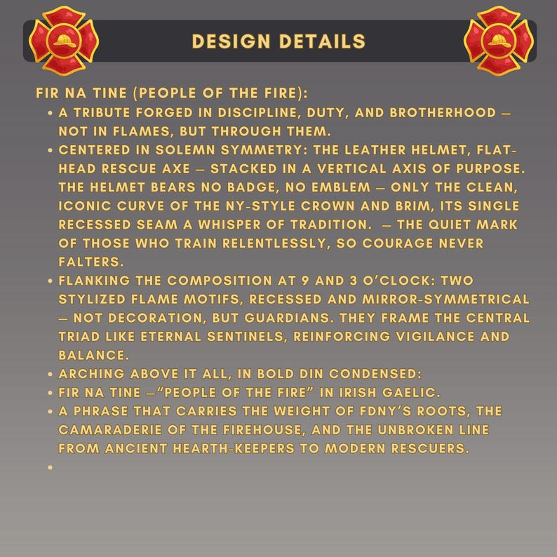 Dual-sided First Responder Coin Depth Map — Firefighter & EMT — Laser ...